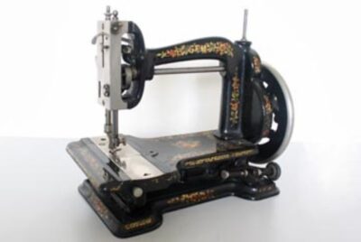 Vintage White Sewing Machines