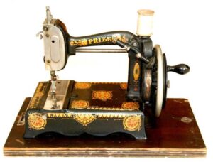 Vintage White Sewing Machines